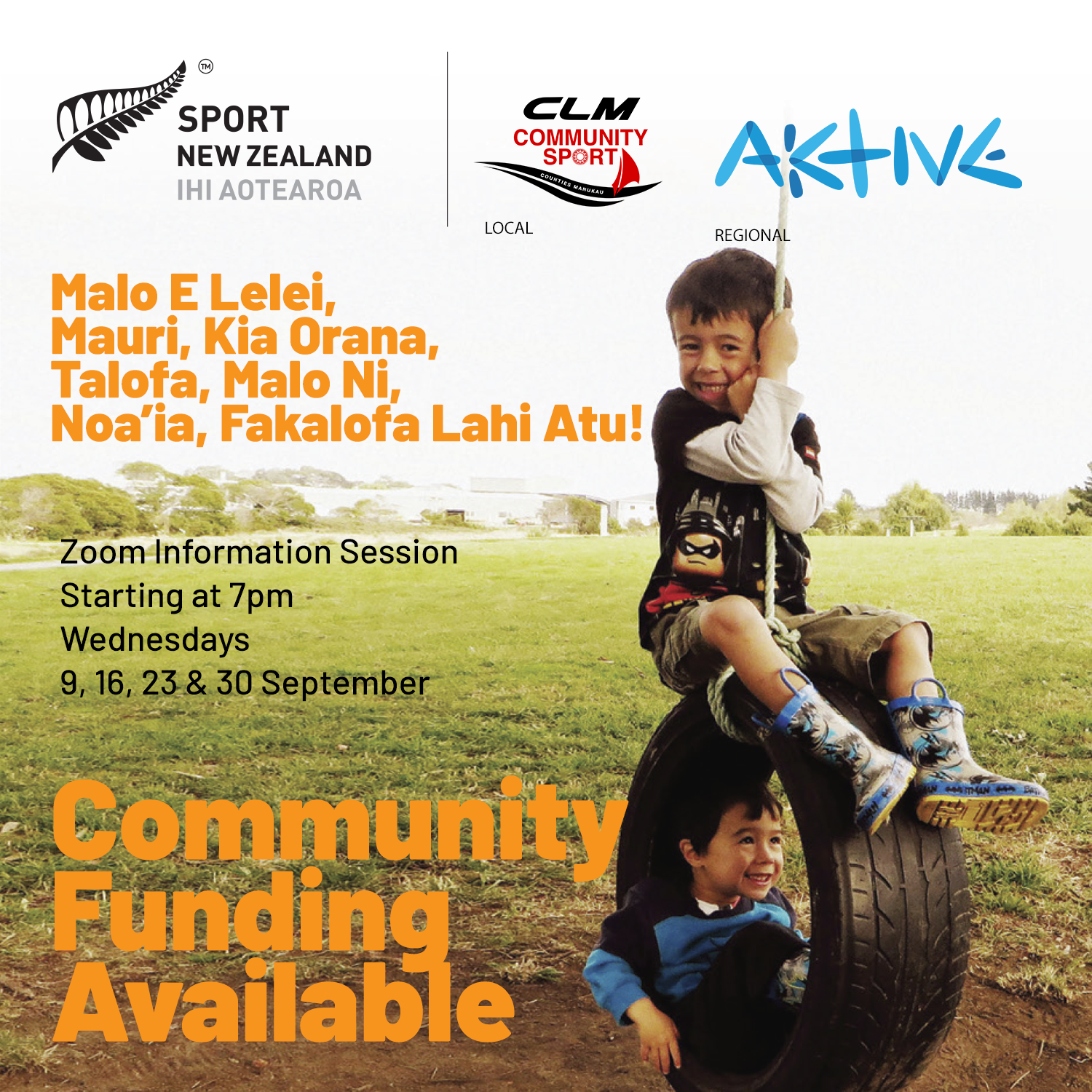 Tū Manawa | CLM Community Sport