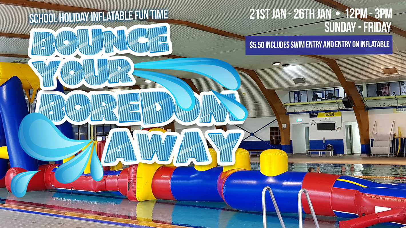 School Holidays Inflatable Fun | Rotorua Aquatic Centre