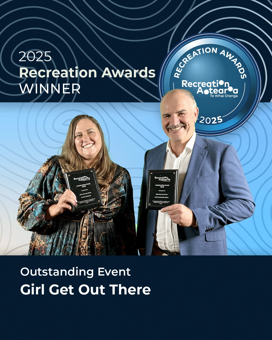 Recreation Aotearoa 2025 Recreation Awards | CLM Community Sport