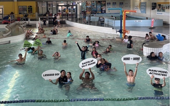 Push Play Manu Success | Massey Park Pool